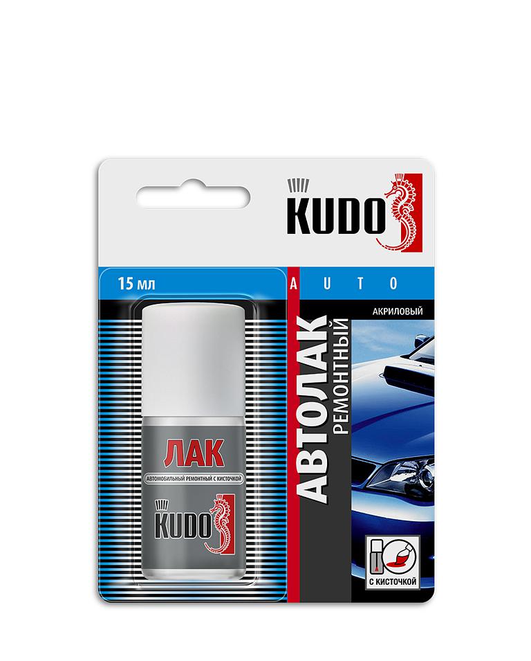 1К глянцевый автомобильный лак KUDO быстросохнущий аэрозольный