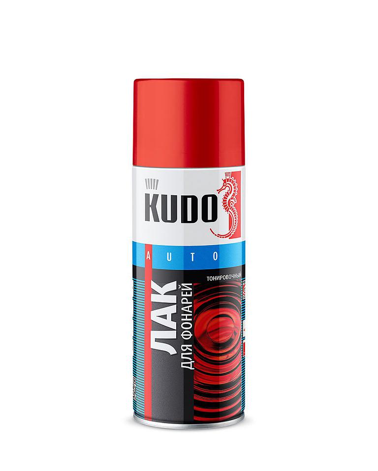 1К глянцевый автомобильный лак KUDO быстросохнущий аэрозольный